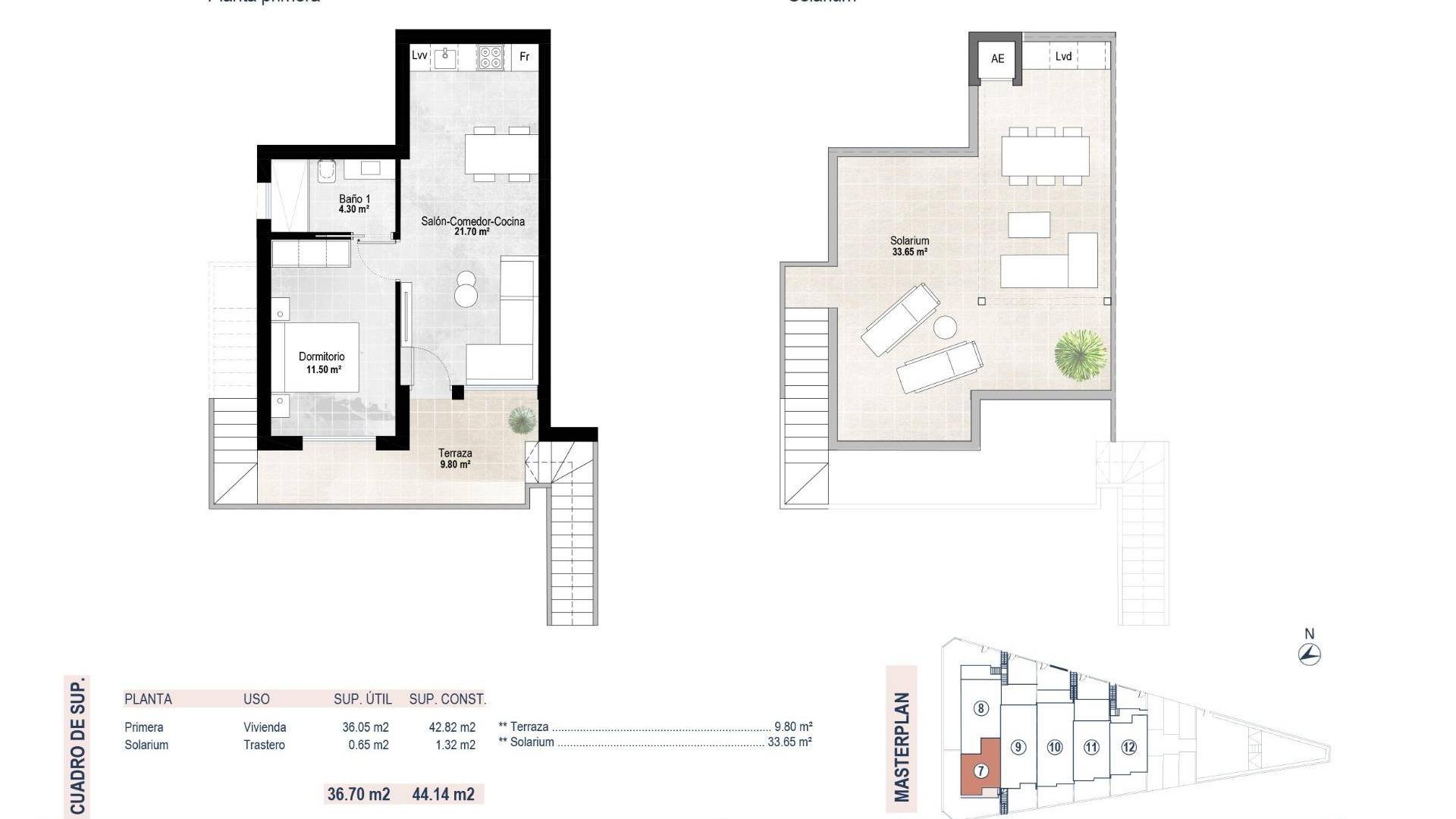 Town house for sale in San Pedro del Pinatar, Spain | ID: 124786