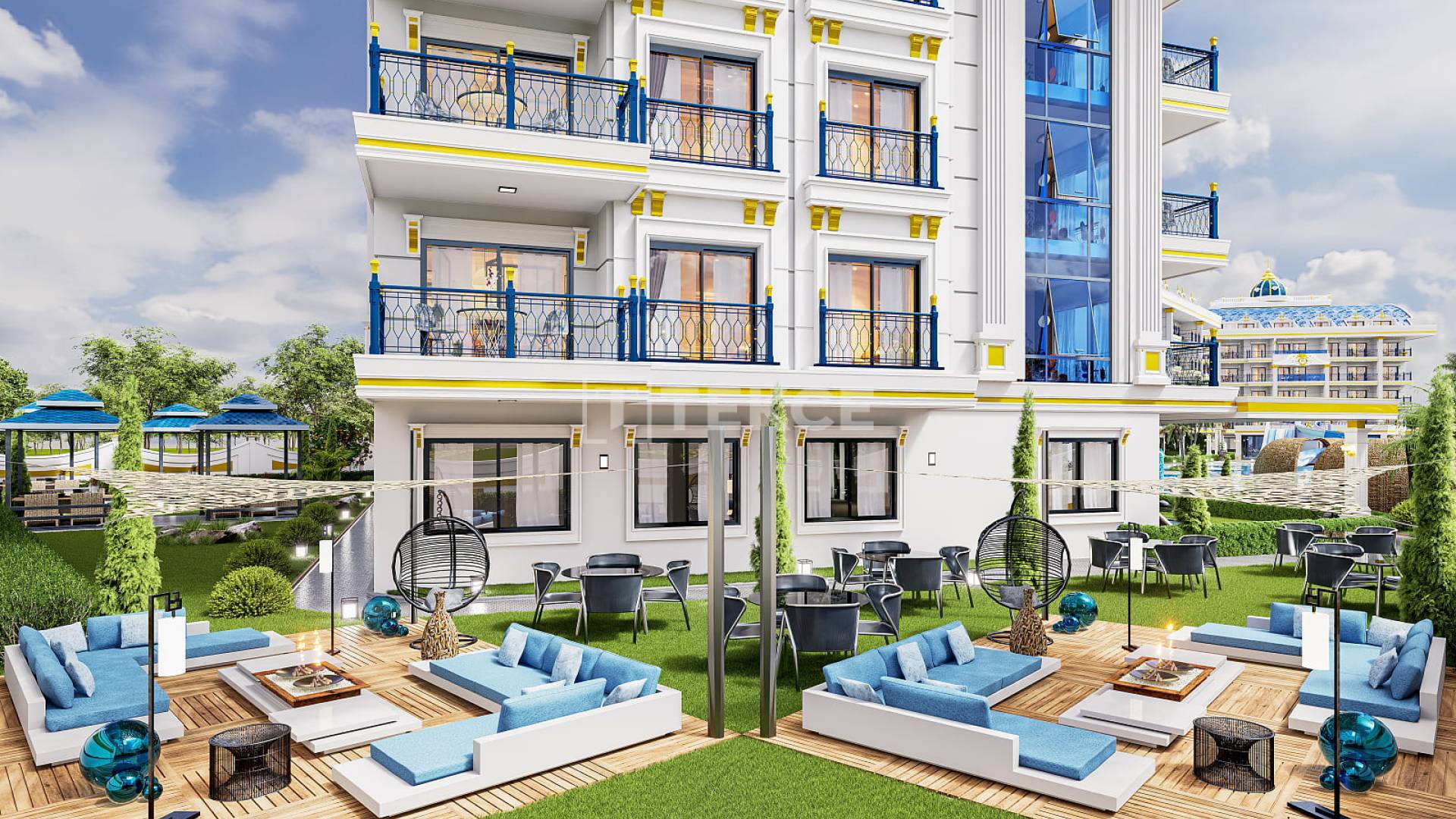 Appartement te koop in Alanya, Turquie | ID: 42144